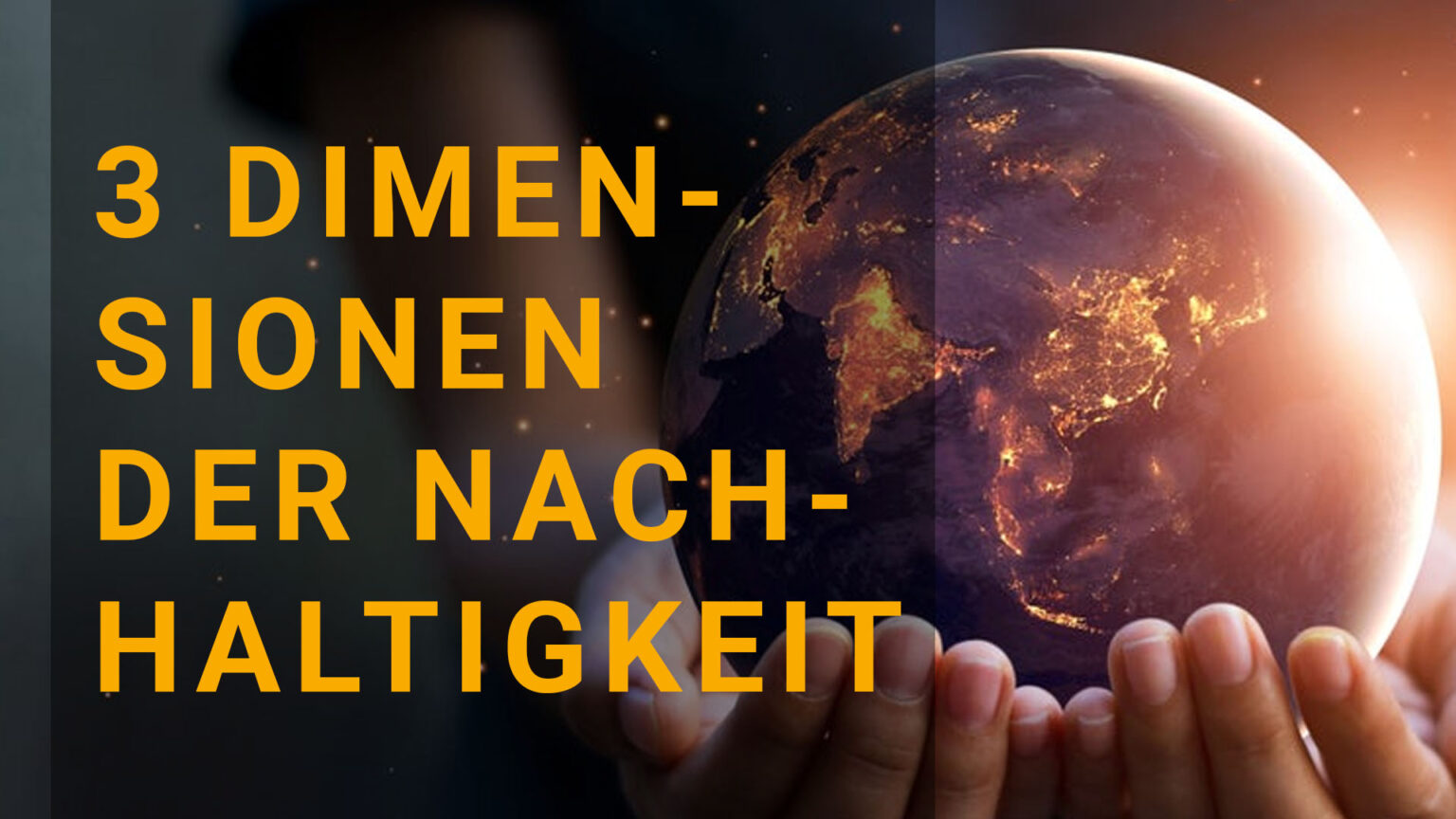 Nachhaltigkeitsdimensionen